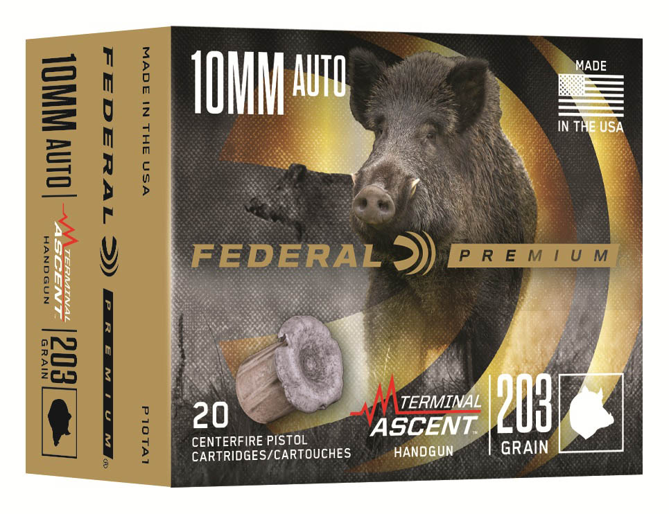Federal Announces New Terminal Ascent Hunting Handgun Ammo