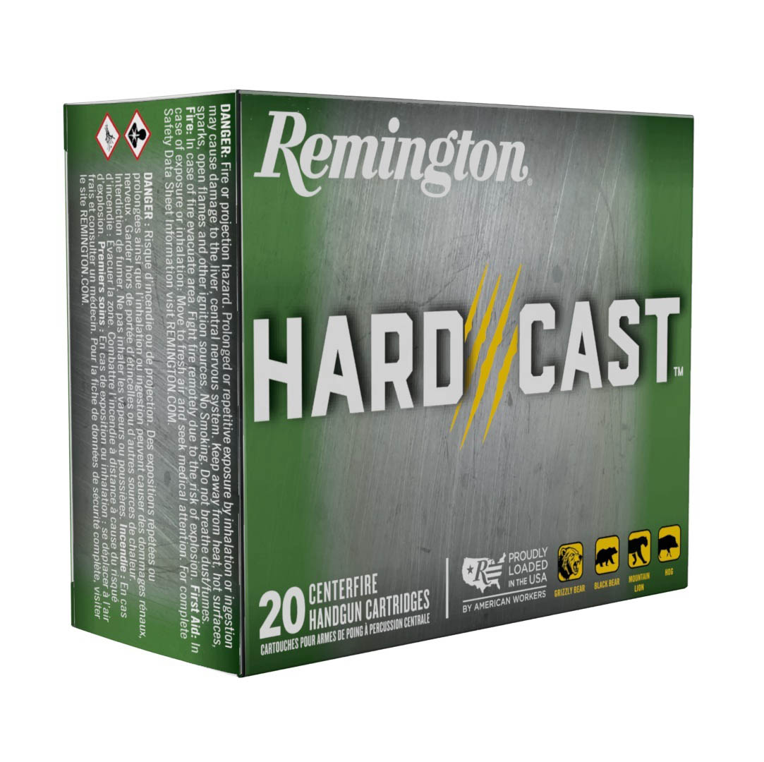 Remington Launches New Hard Cast Handgun Ammunition